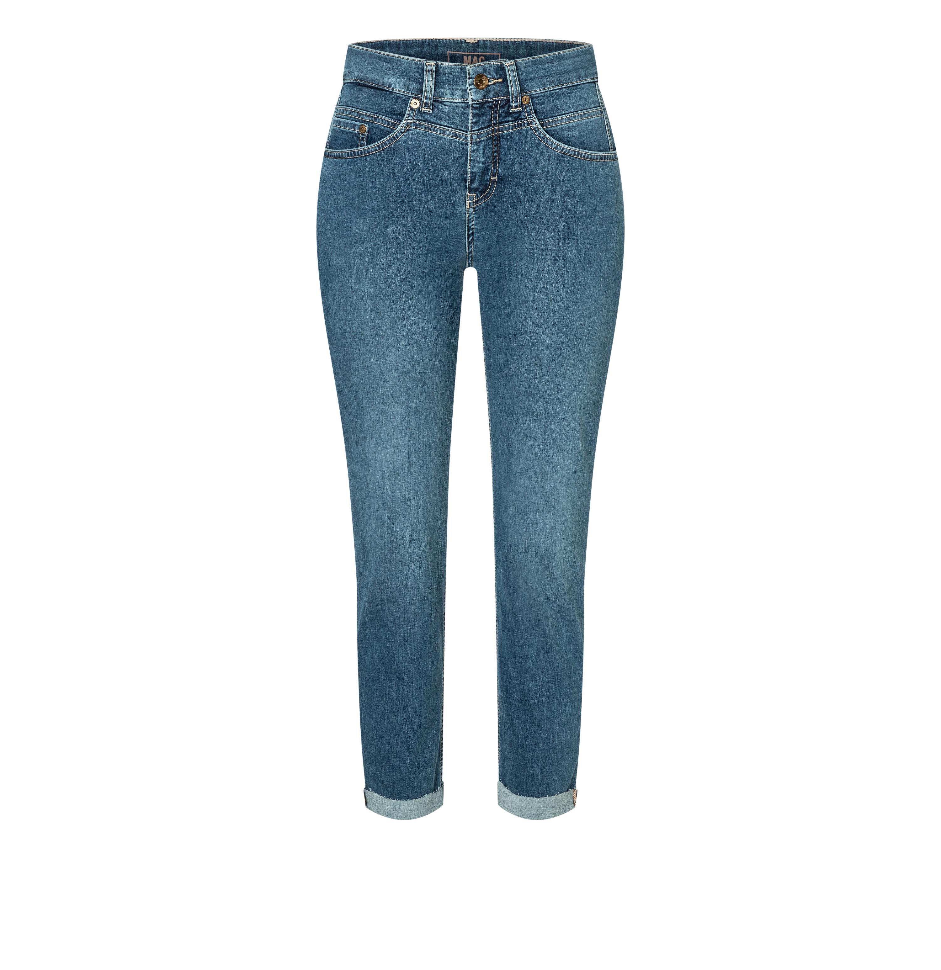 MAC RICH fashion mid blue wash 5756-90-0391 D615 - LIGHTWEIGHT DENIM ...