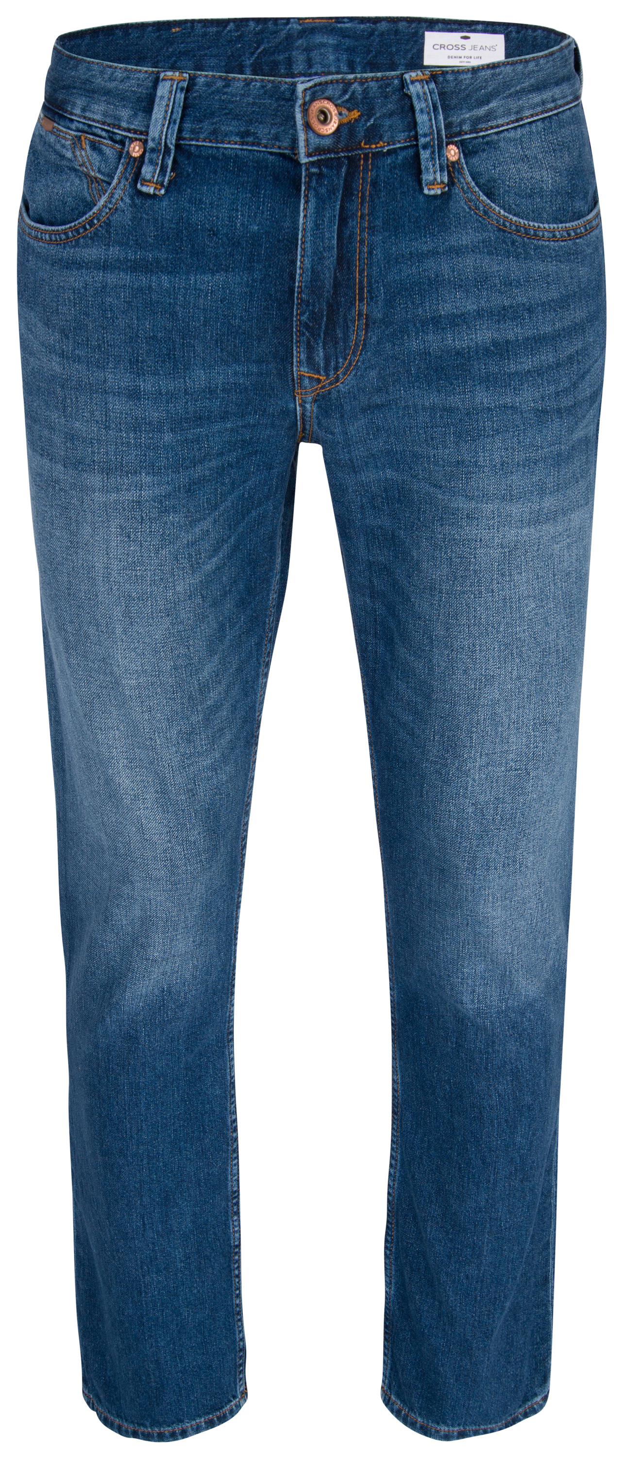 CROSS JEANS DYLAN mid blue E195-111 | Dylan | Cross Jeans | Männer ...