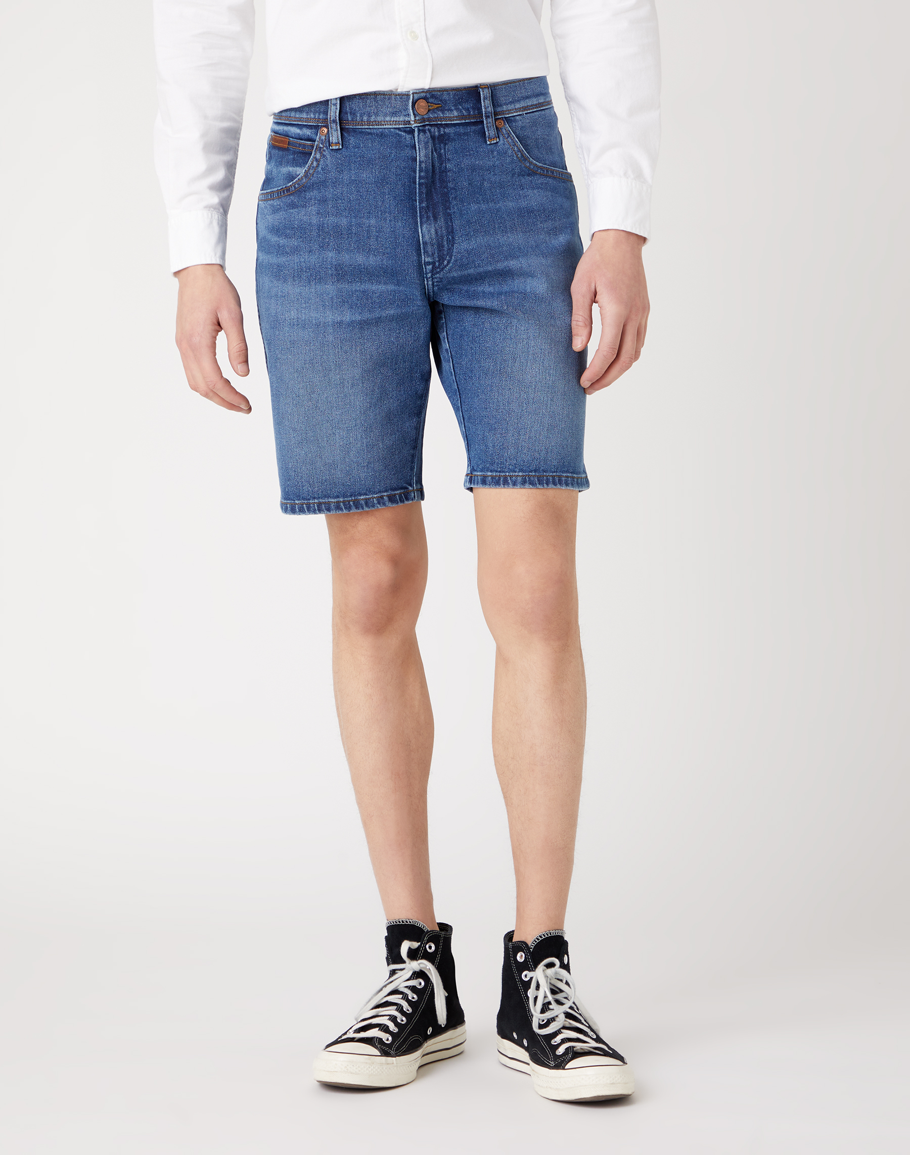 WRANGLER TEXAS SHORTS the ace W11CU542Q - Indigood | Shorts | Wrangler ...